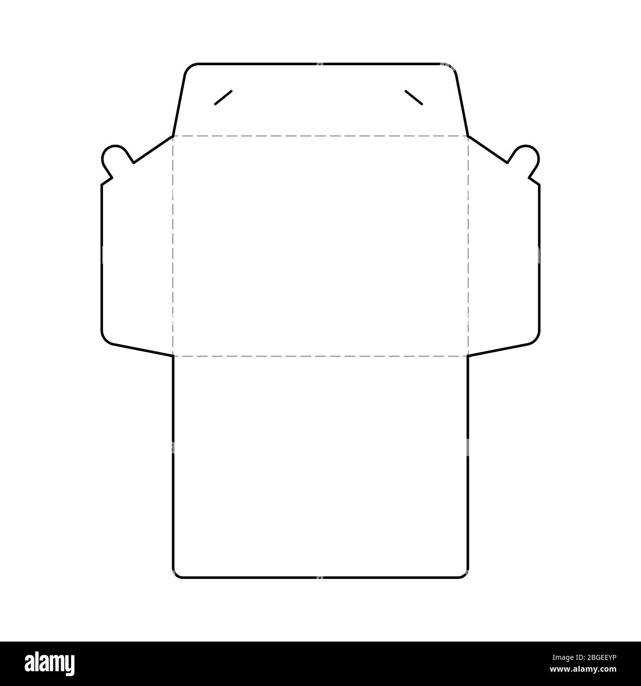 File folder design, trim scheme on white Stock Vector Image & Art - Alamy