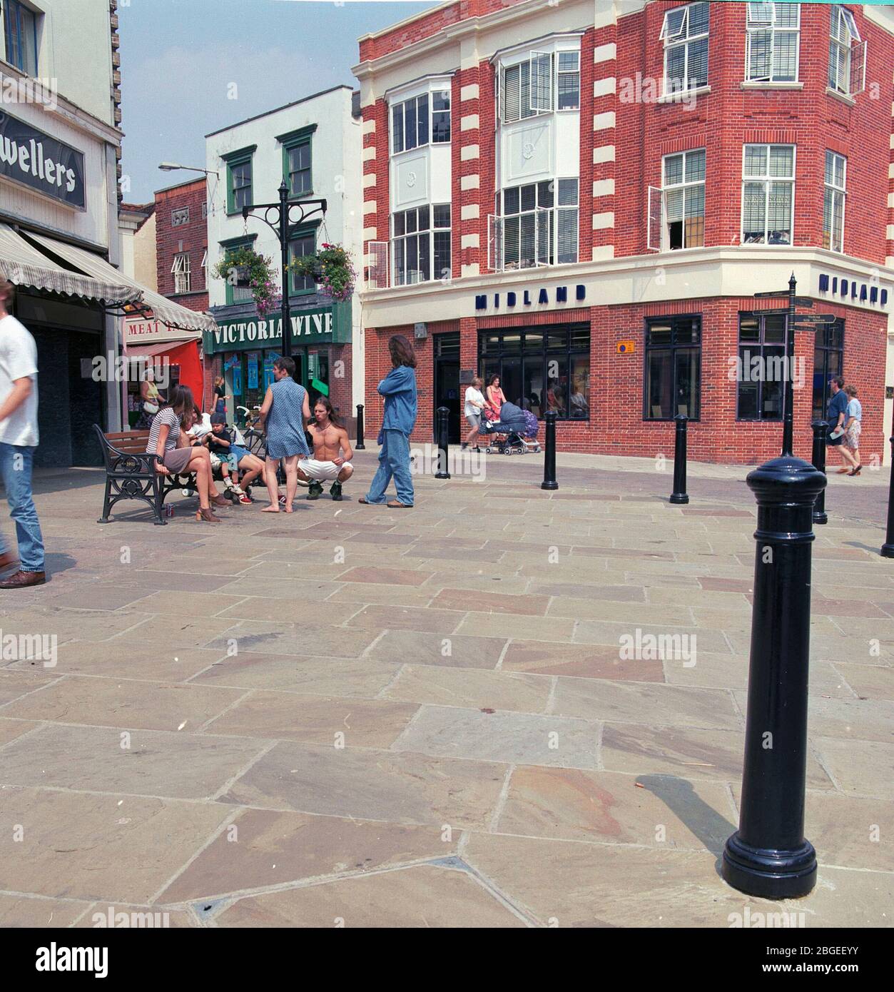 1994, Braintree High Street, Essex, South East England, UK Stock Photo ...