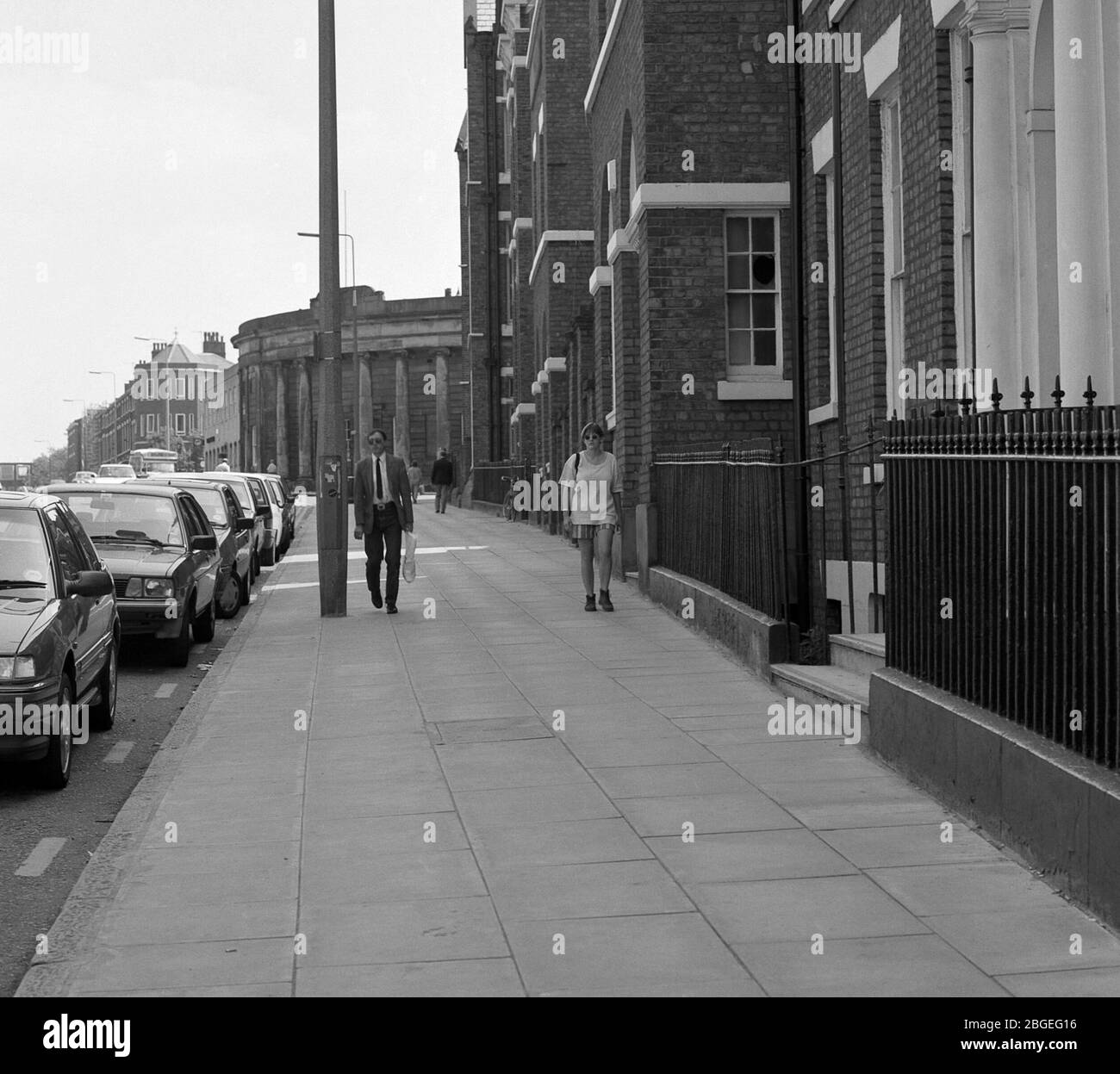 Street scenes in Liverpool, in 1994, Merseyside, north West England, UK ...
