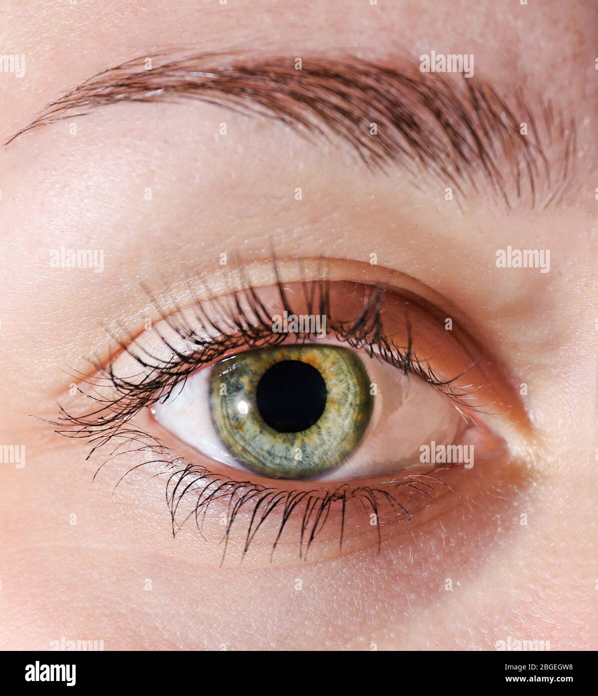 Beautiful eye, closeup Stock Photo - Alamy