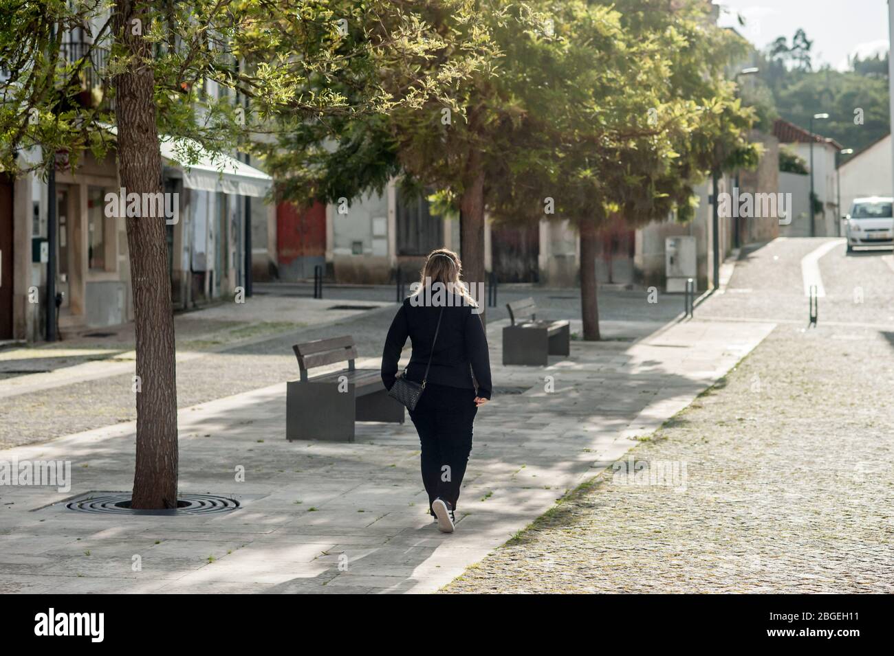 Woman real street not looking at camera hi-res stock photography and ...
