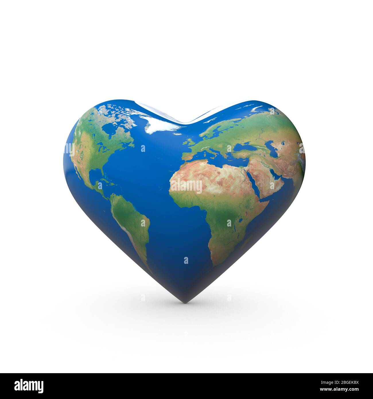 Heart shaped earth. love planet earth. 3d Render Stock Photo - Alamy Heart shaped earth. love planet earth. 3d Render Stock Photo - Alamy