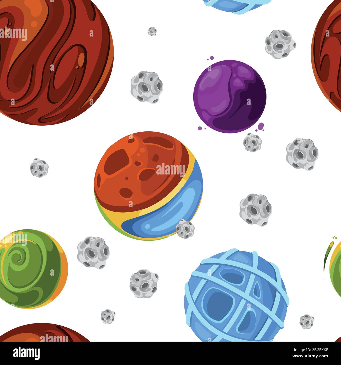 Seamless space pattern Stock Vector Image & Art - Alamy