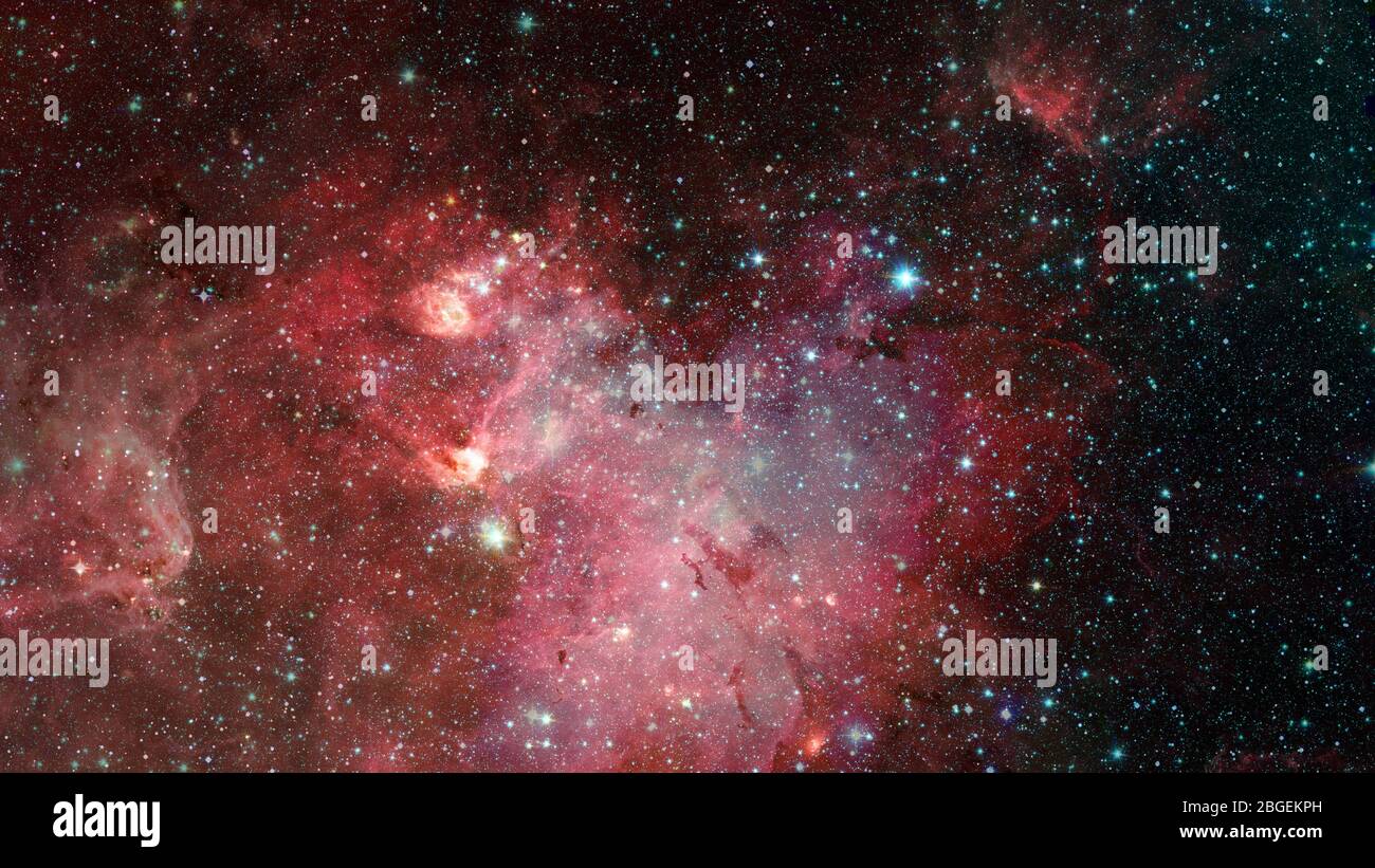 Starry background of deep outer space. Elements of this image furnished ...