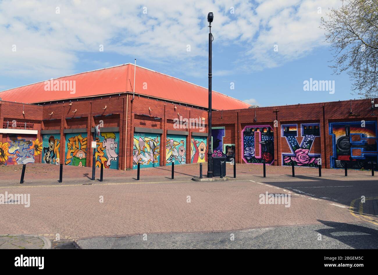 Agora Shopping centre Wolverton before Demolition regeneration Stock ...