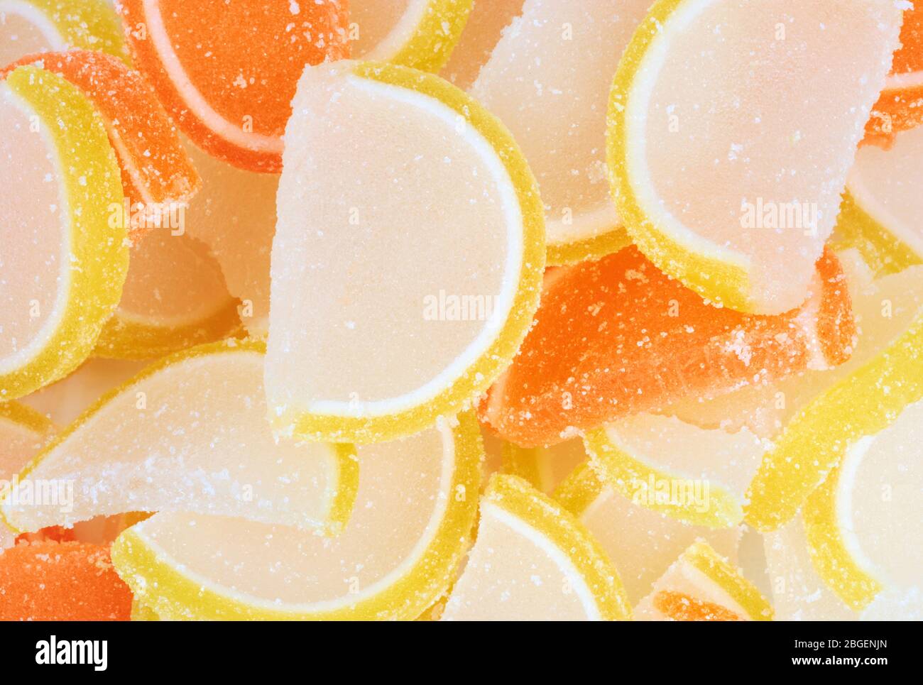 many Multicolor Fruit Jelly Stock Photo - Alamy