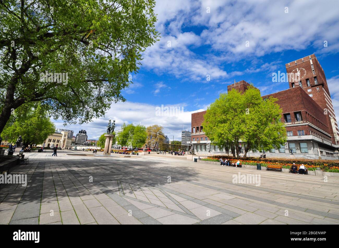 Oslo City Center Stock Photo - Alamy