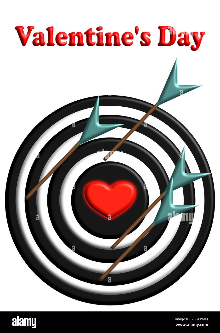 Love shooting arrows Stock Vector Images - Alamy