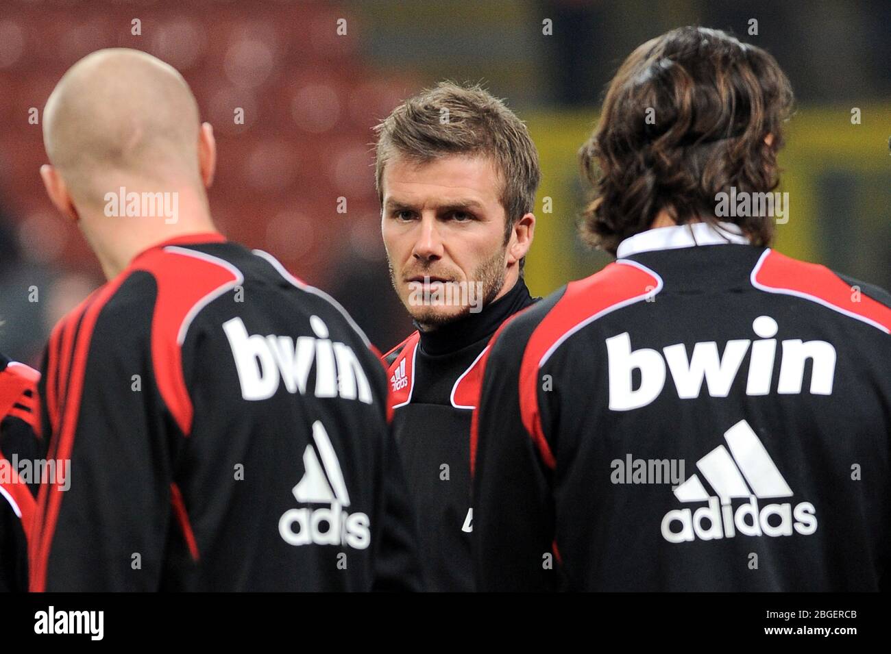 Milan Italy, 26/02/2009 Uefa Cup, AC Milan - Werder Bremen : David ...