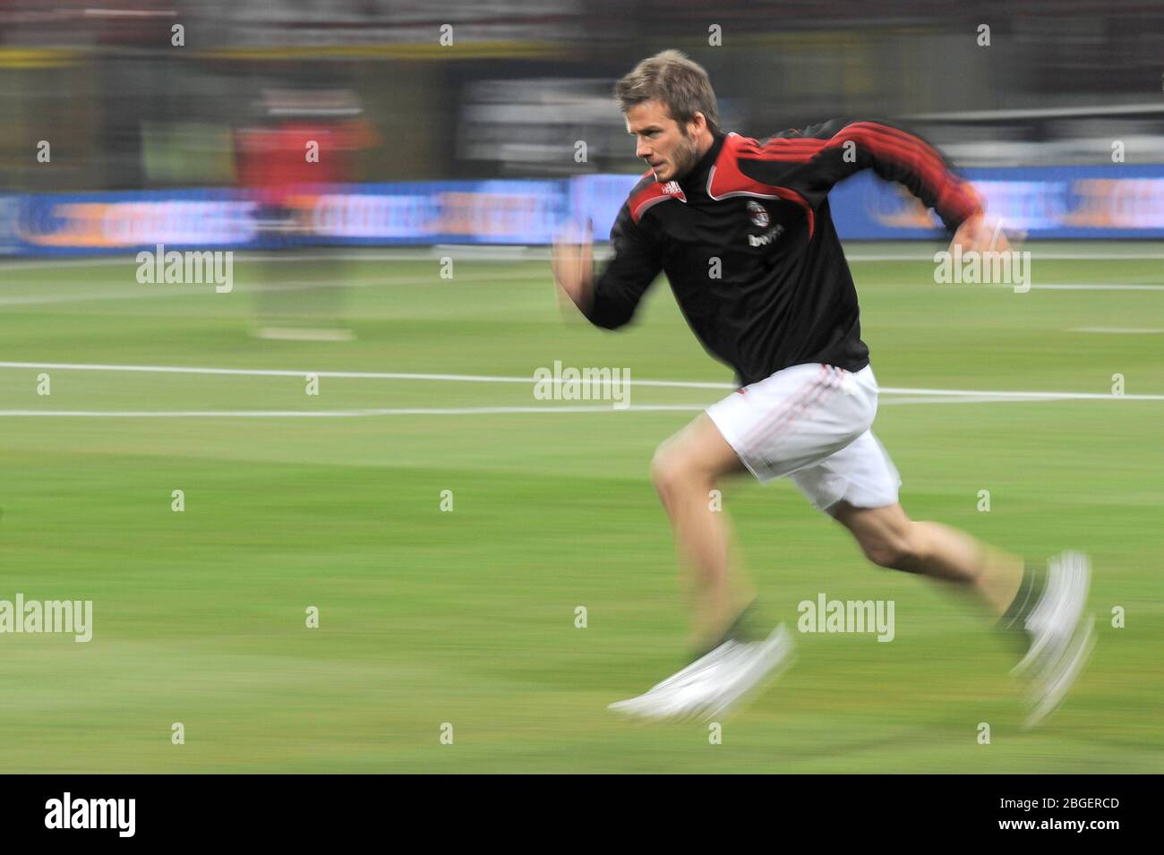 Milan Italy, 26/02/2009 Uefa Cup, AC Milan - Werder Bremen : David ...
