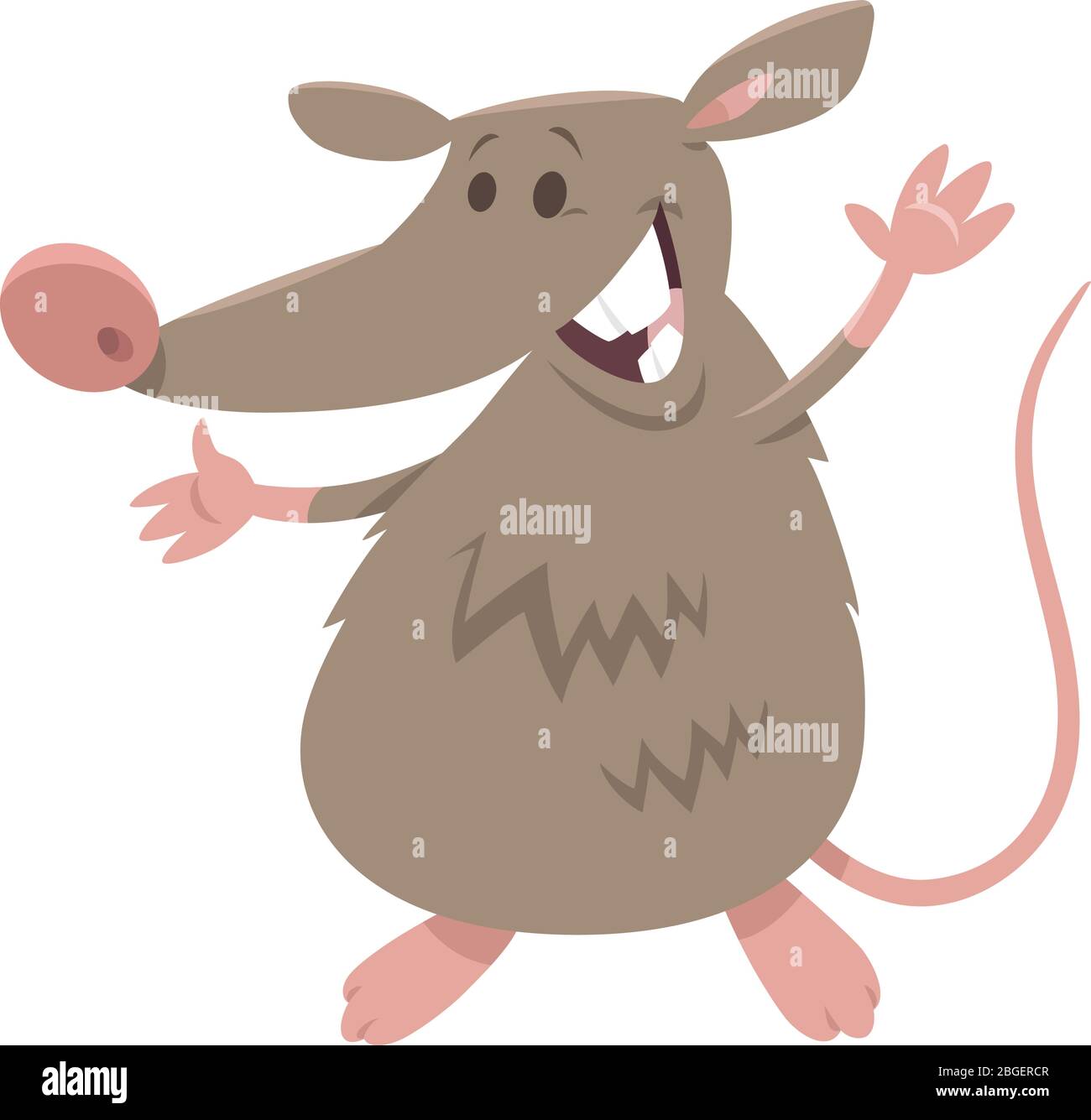 Funny animal rodent Stock Vector Images - Alamy