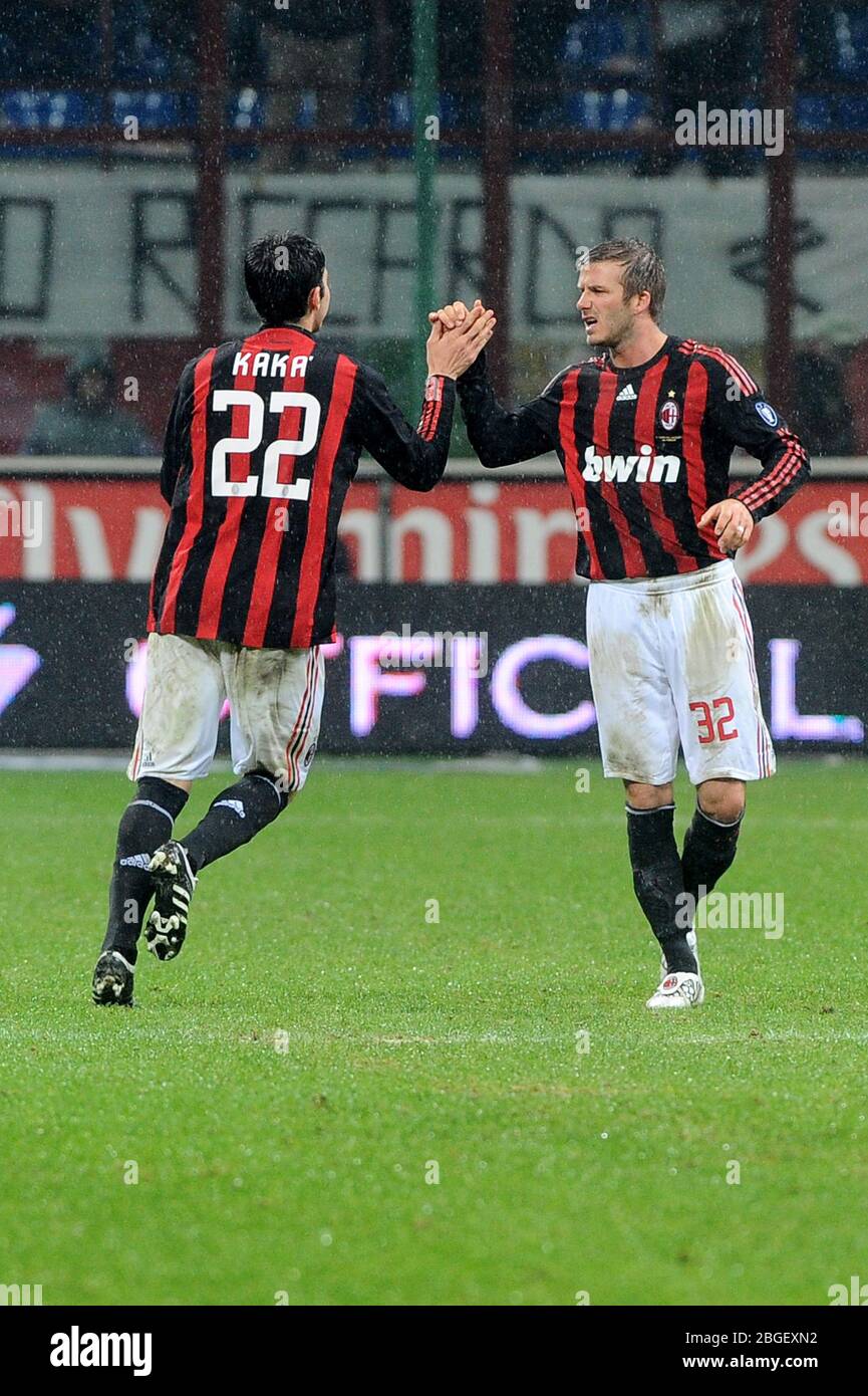 David Beckham And Kaka High Resolution Stock Photography and Images - Alamy