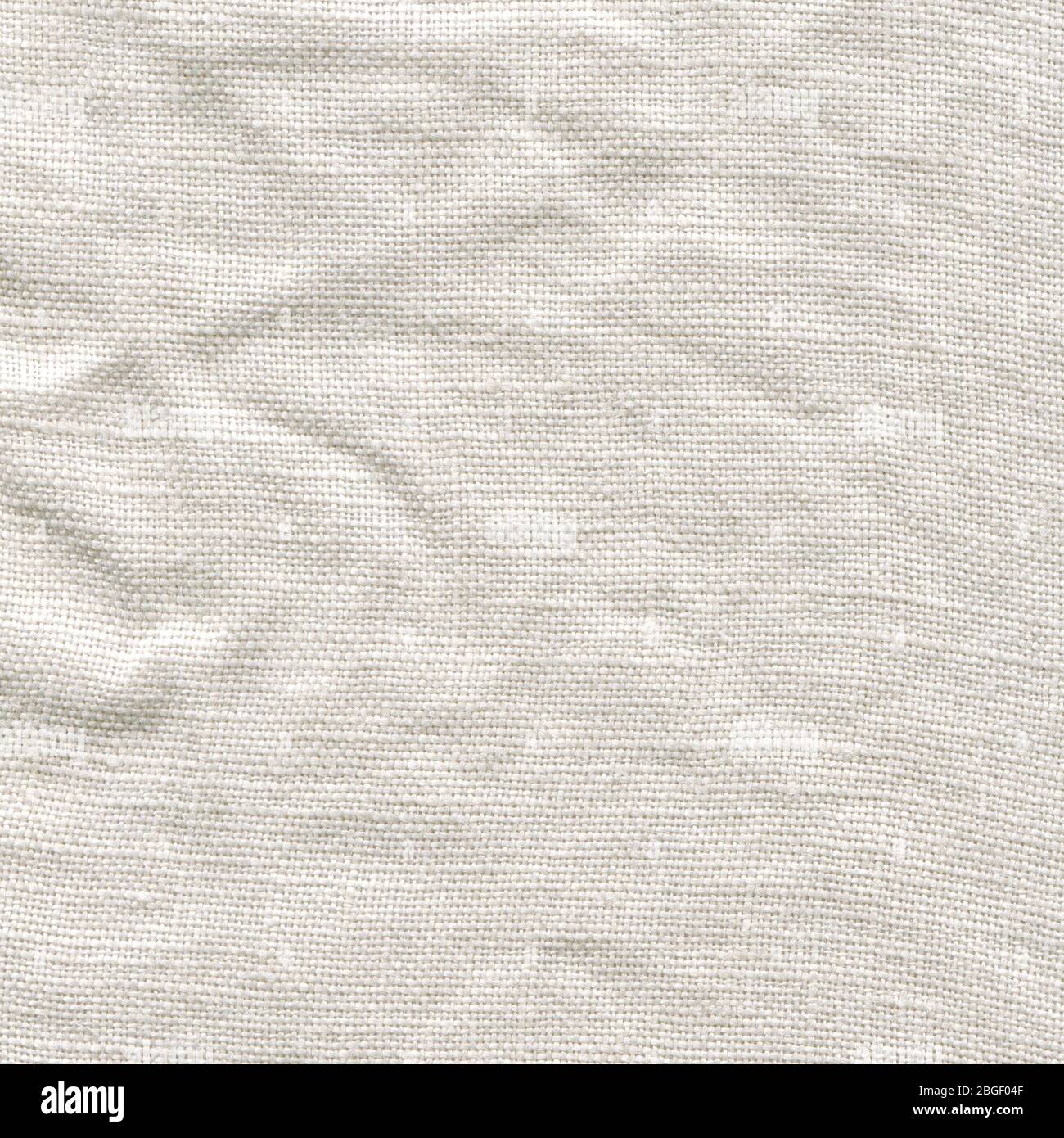 White linen canvas. Natural linen white background Stock Photo - Alamy