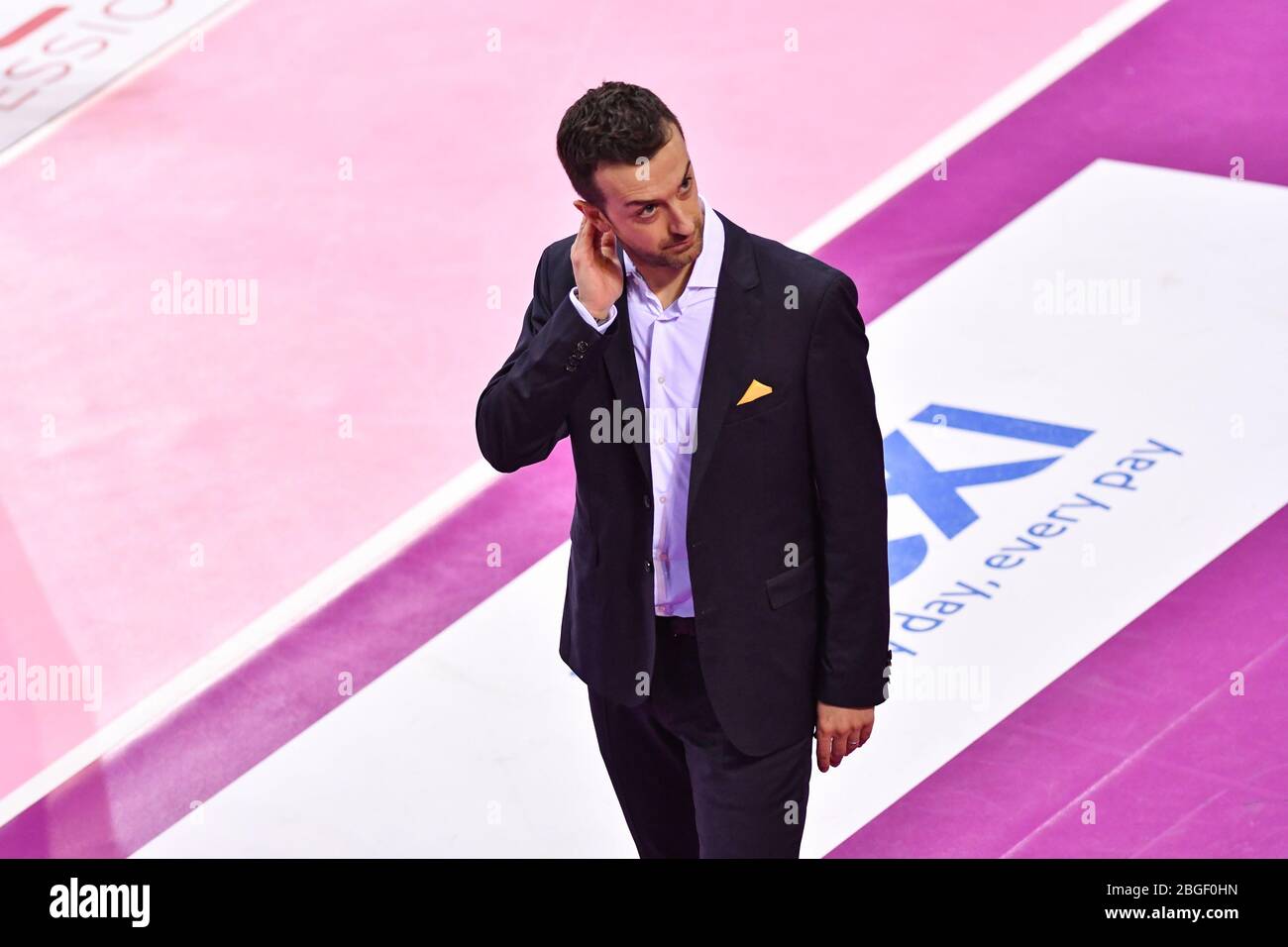 Daniele santarelli coach conegliano hi-res stock photography and images ...