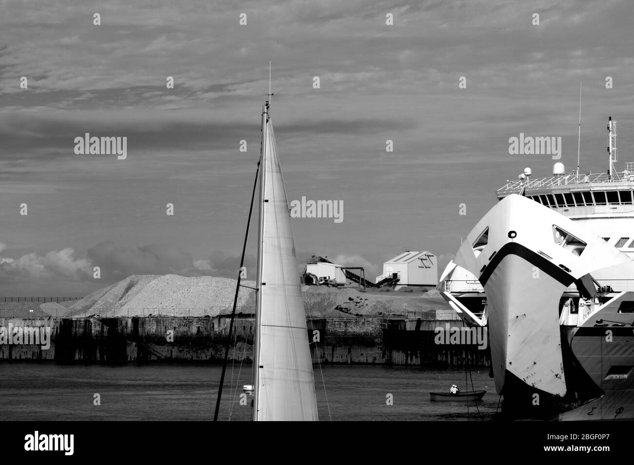 A car ferry at sea Stock Photo - Alamy
