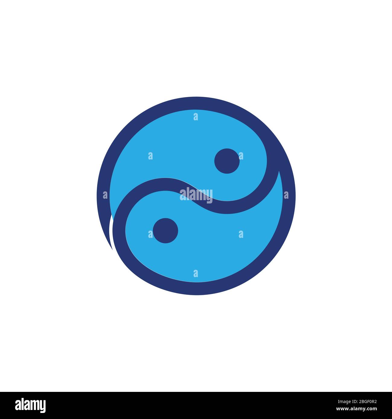 rotation balance circle logo vector Stock Vector Image & Art - Alamy