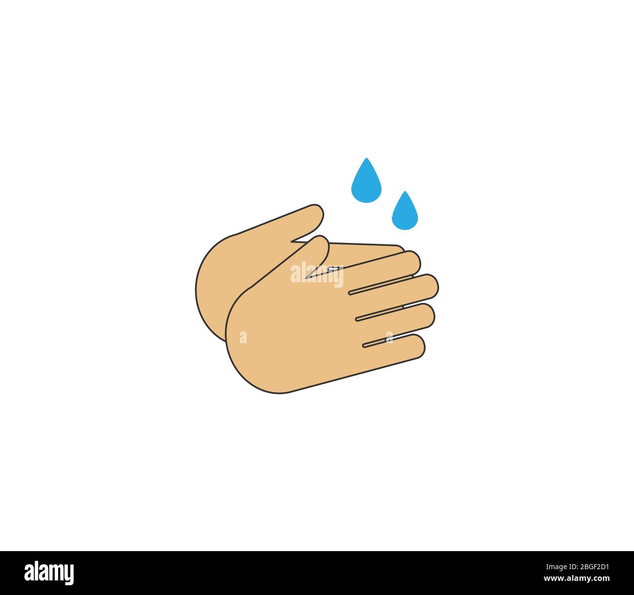 Hand washing Stock Vector Images - Alamy
