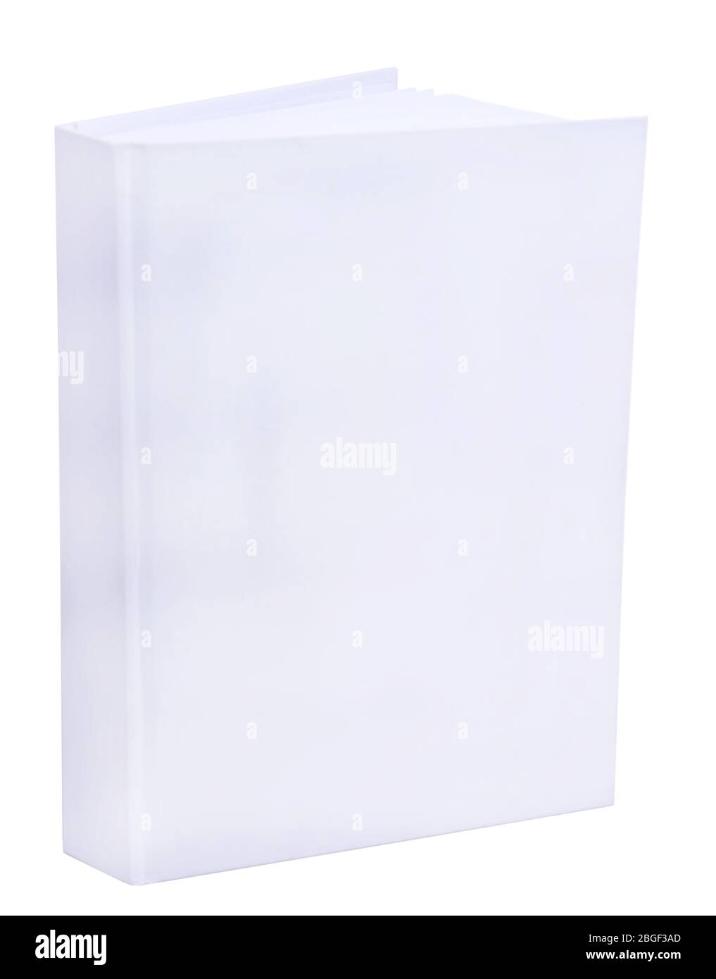 Blank book isolated on white Stock Photo - Alamy