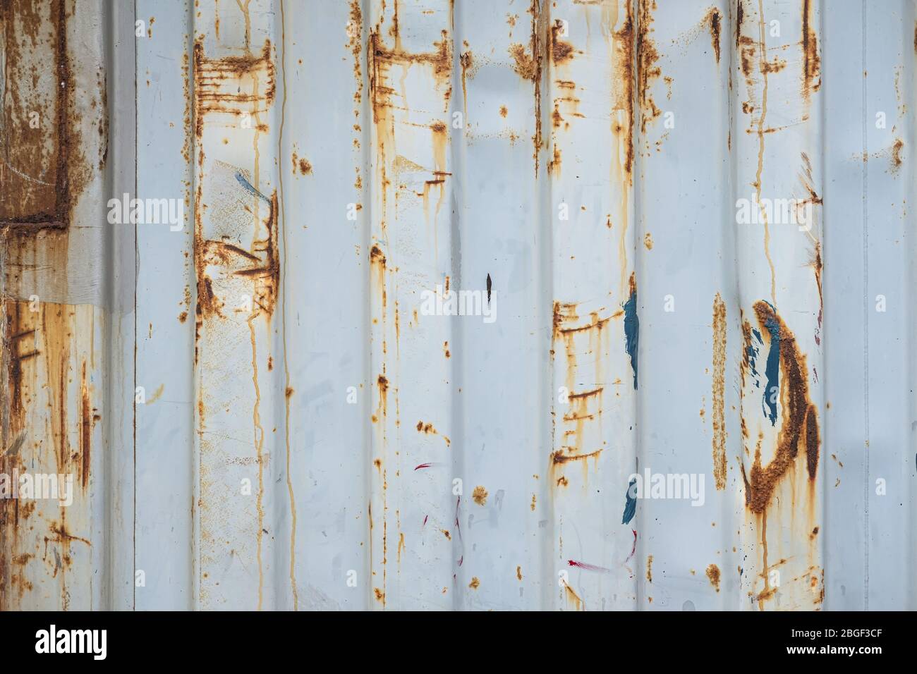 Dirty rusty old metal sheet plate. The old rusty metal plate surface ...