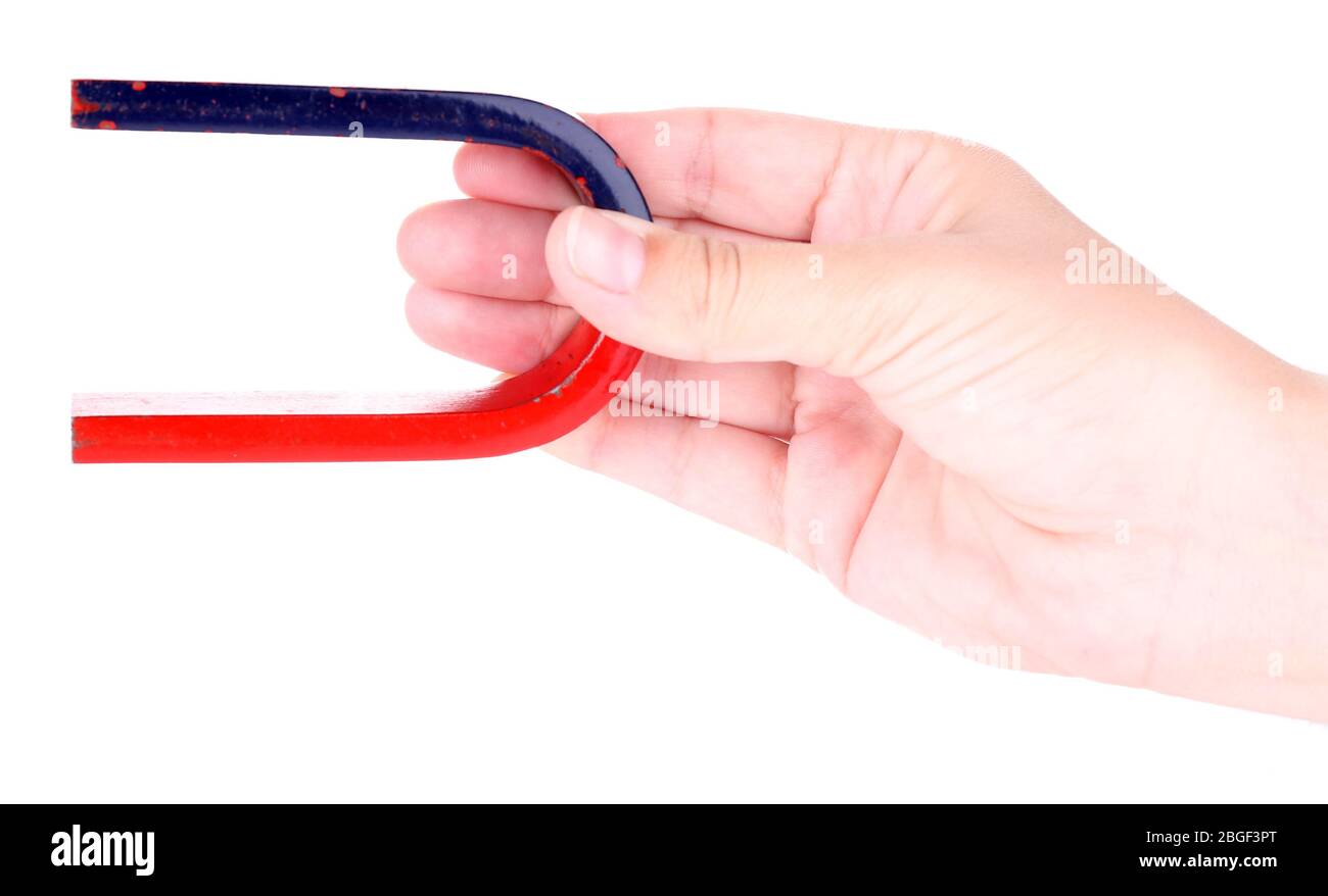Magnet attract hand hi-res stock photography and images - Alamy