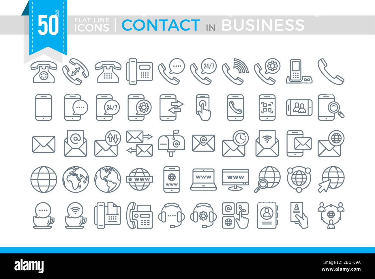 Mail icon in flat Stock Vector Images - Alamy