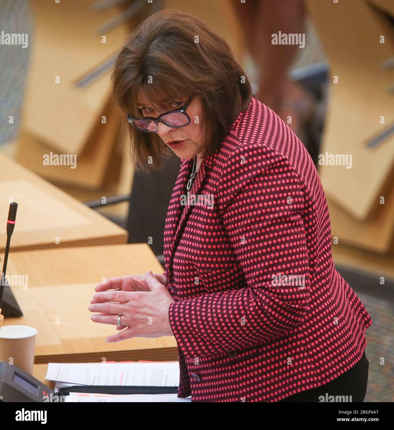 Health secretary jeane freeman delivering hi-res stock photography and ...