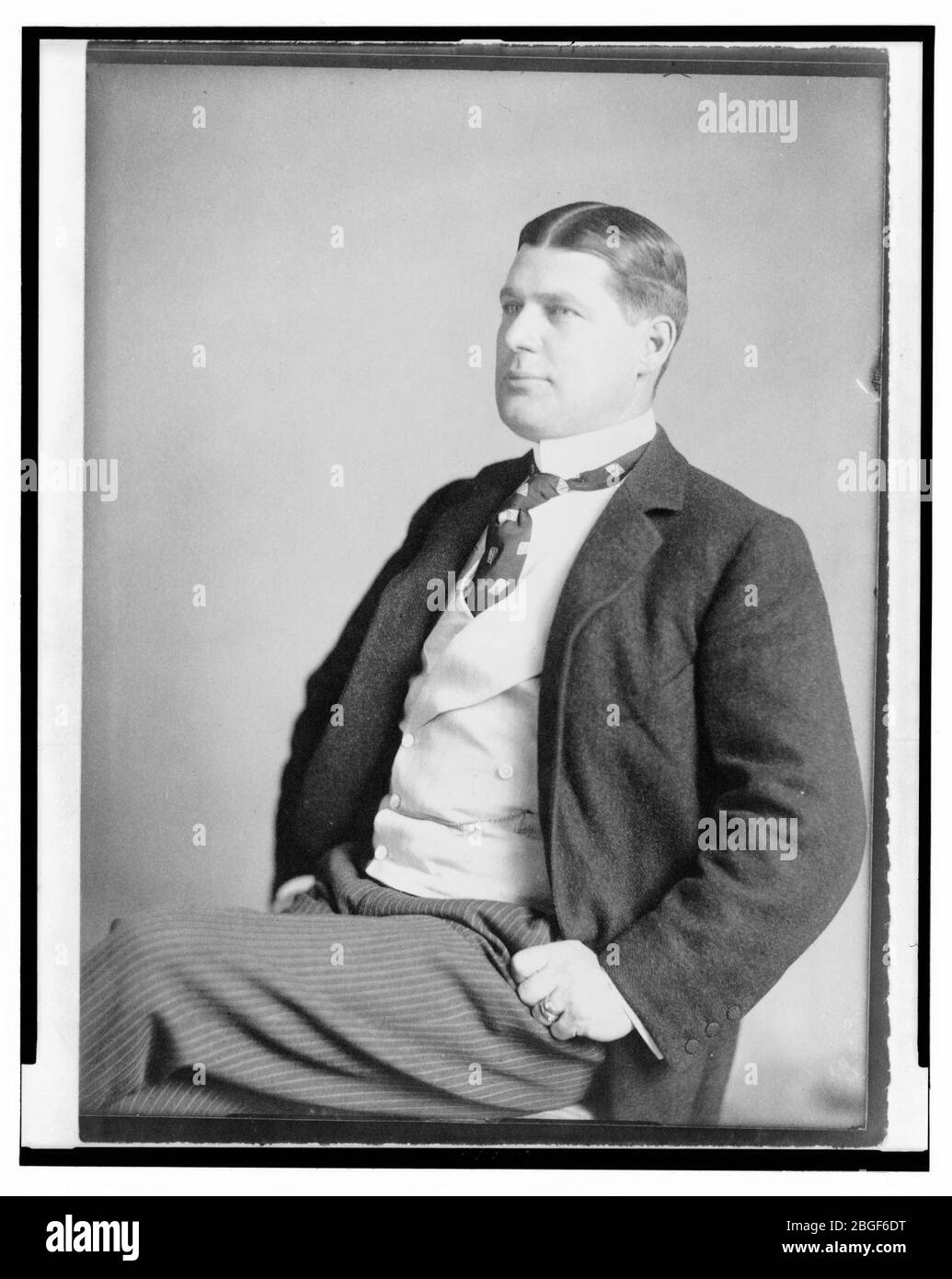 Herbert G. Squiers, half-length portrait, seated, facing left Stock ...