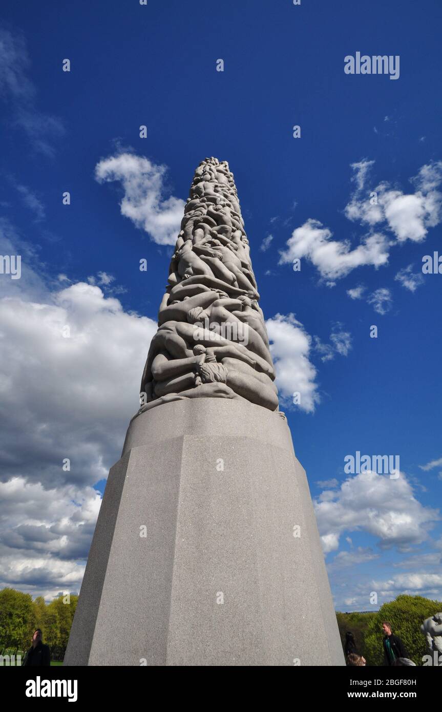 Vigeland Sculpture Park, Oslo Stock Photo - Alamy