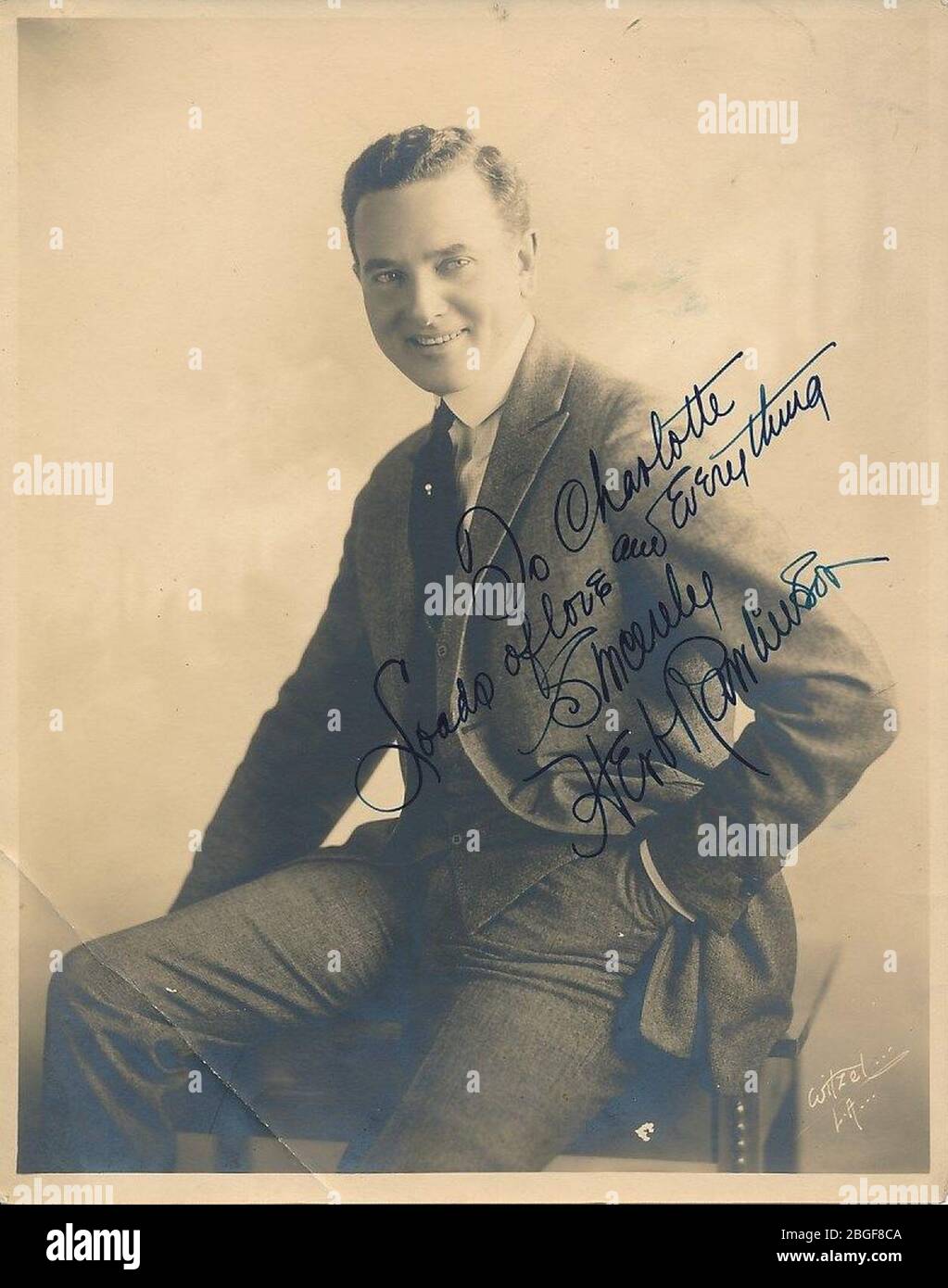 Herbert rawlinson hi-res stock photography and images - Alamy