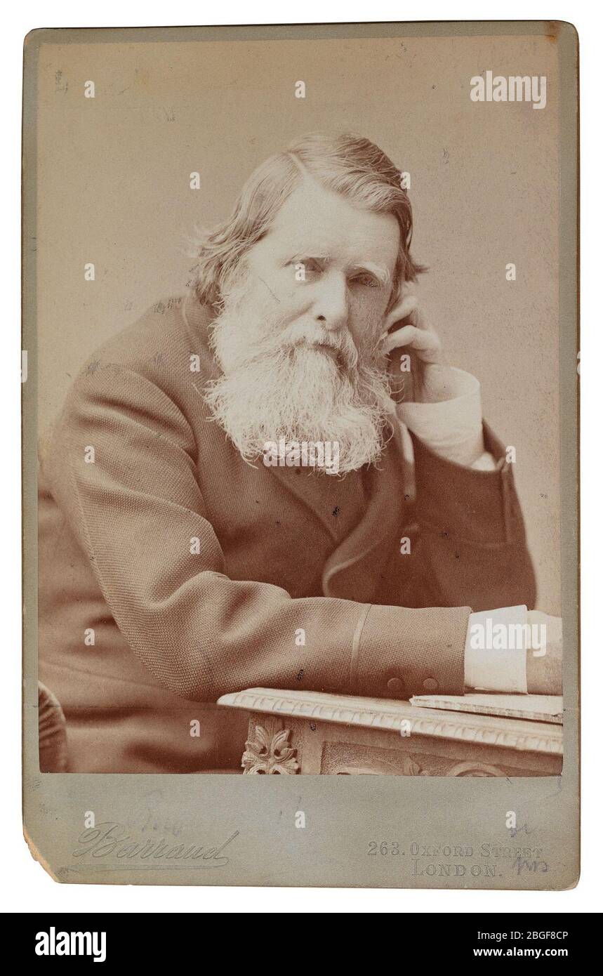 Herbert Rose Barraud John Ruskin Stock Photo - Alamy