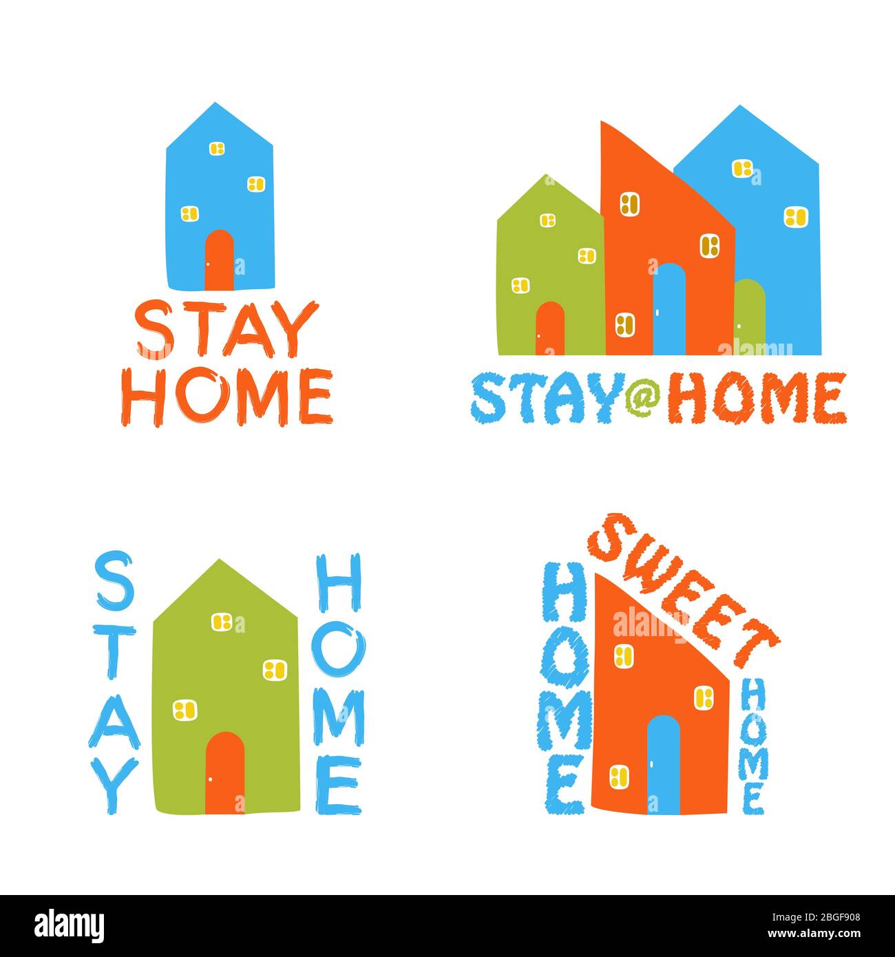 Coronavirus safety logos Stock Vector Images - Alamy