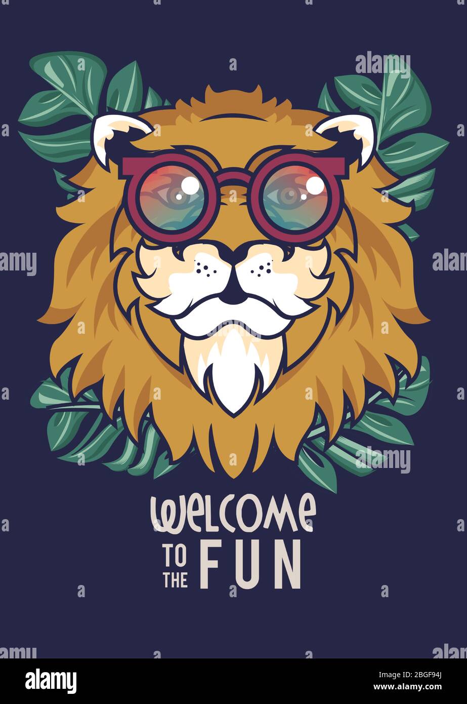 Welcome jungle Stock Vector Images - Alamy