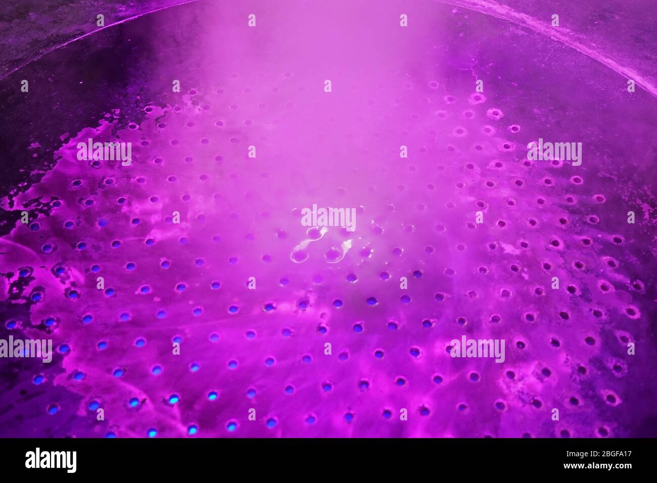 Close up Tornado simulator machine Stock Photo - Alamy