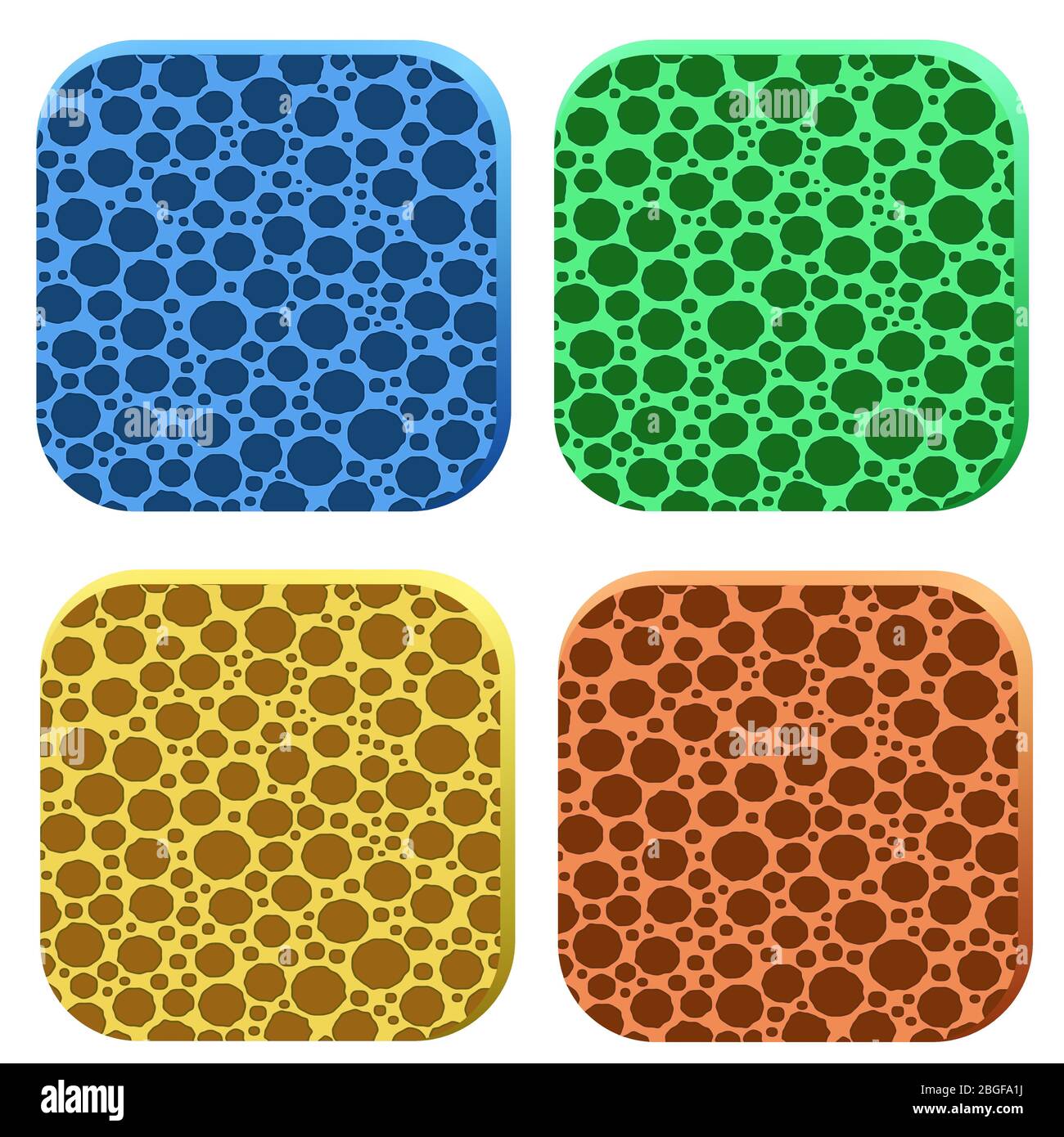 Icons of porous material Stock Vector Image & Art - Alamy