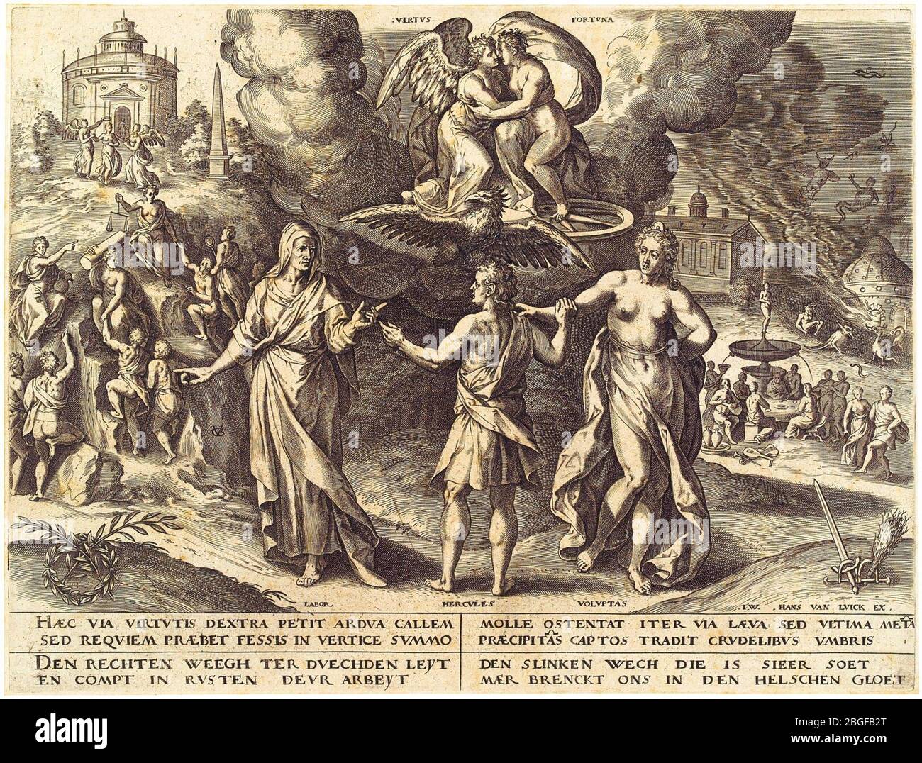 Hercules crossroads Cut Out Stock Images & Pictures - Alamy