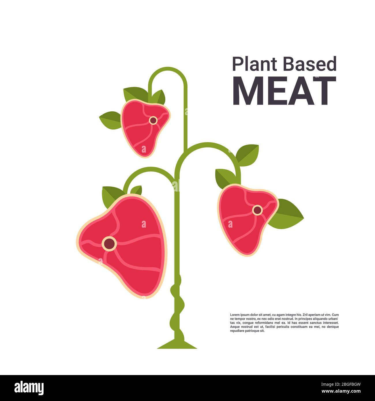 plant based vegetarian steak eco food tree beyond meat organic natural ...