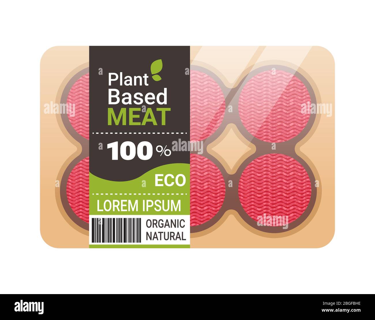 Burger steaks Stock Vector Images - Alamy