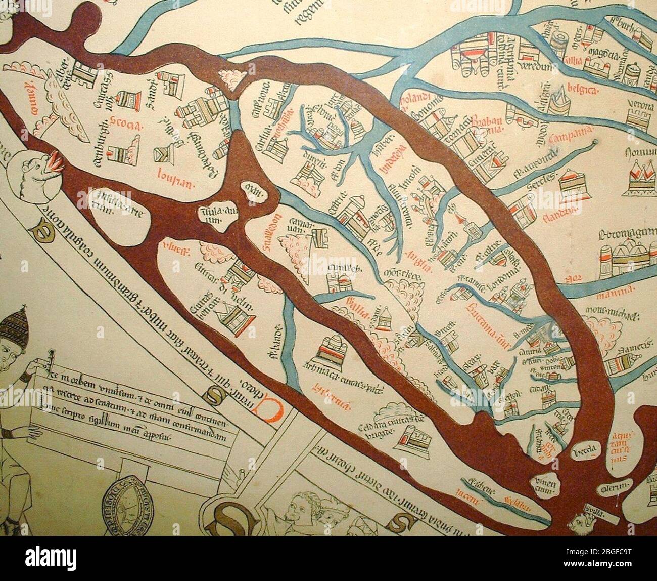 Hereford mappa mundi hi-res stock photography and images - Alamy