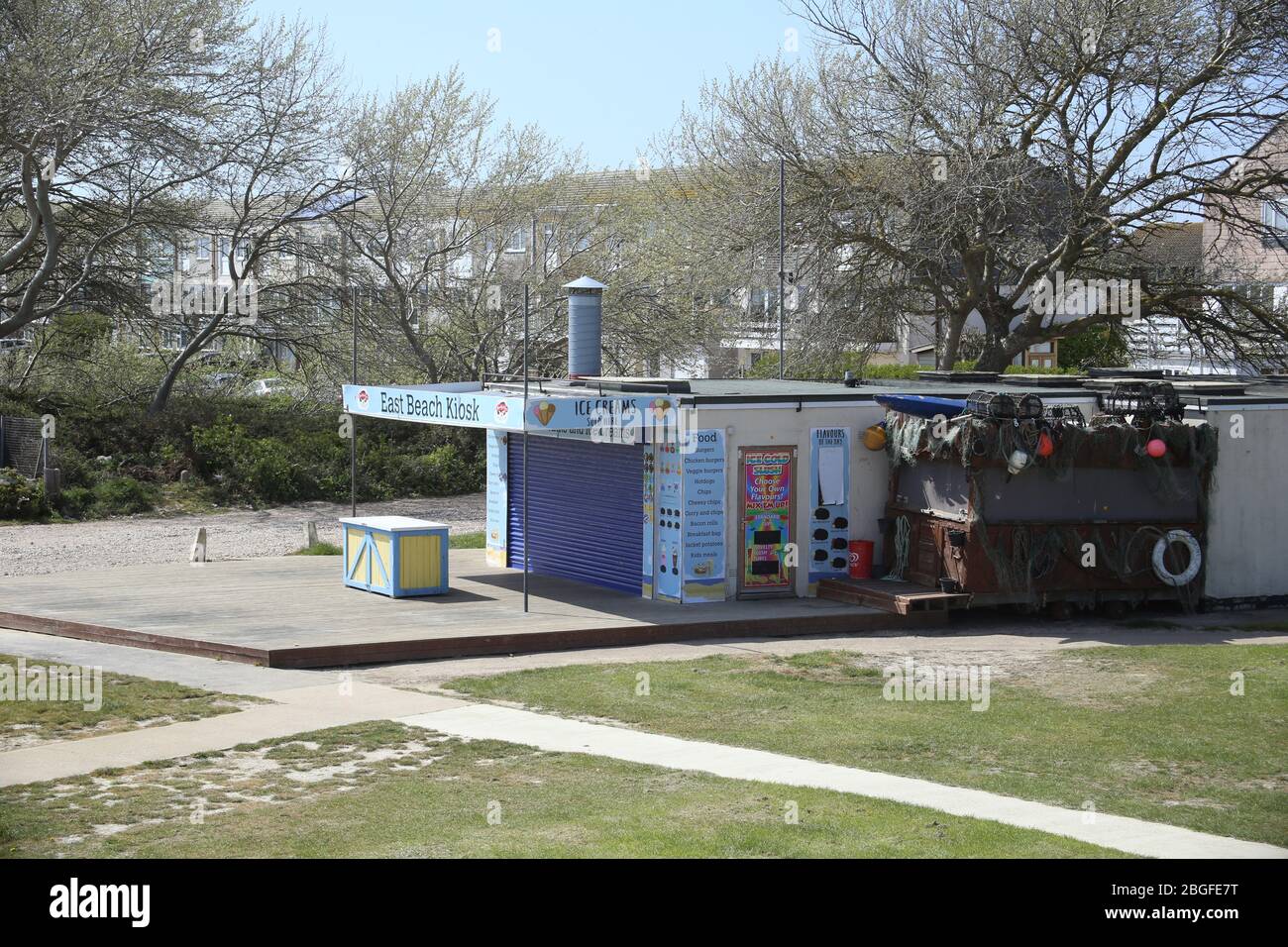 Play area kiosk hi-res stock photography and images - Alamy
