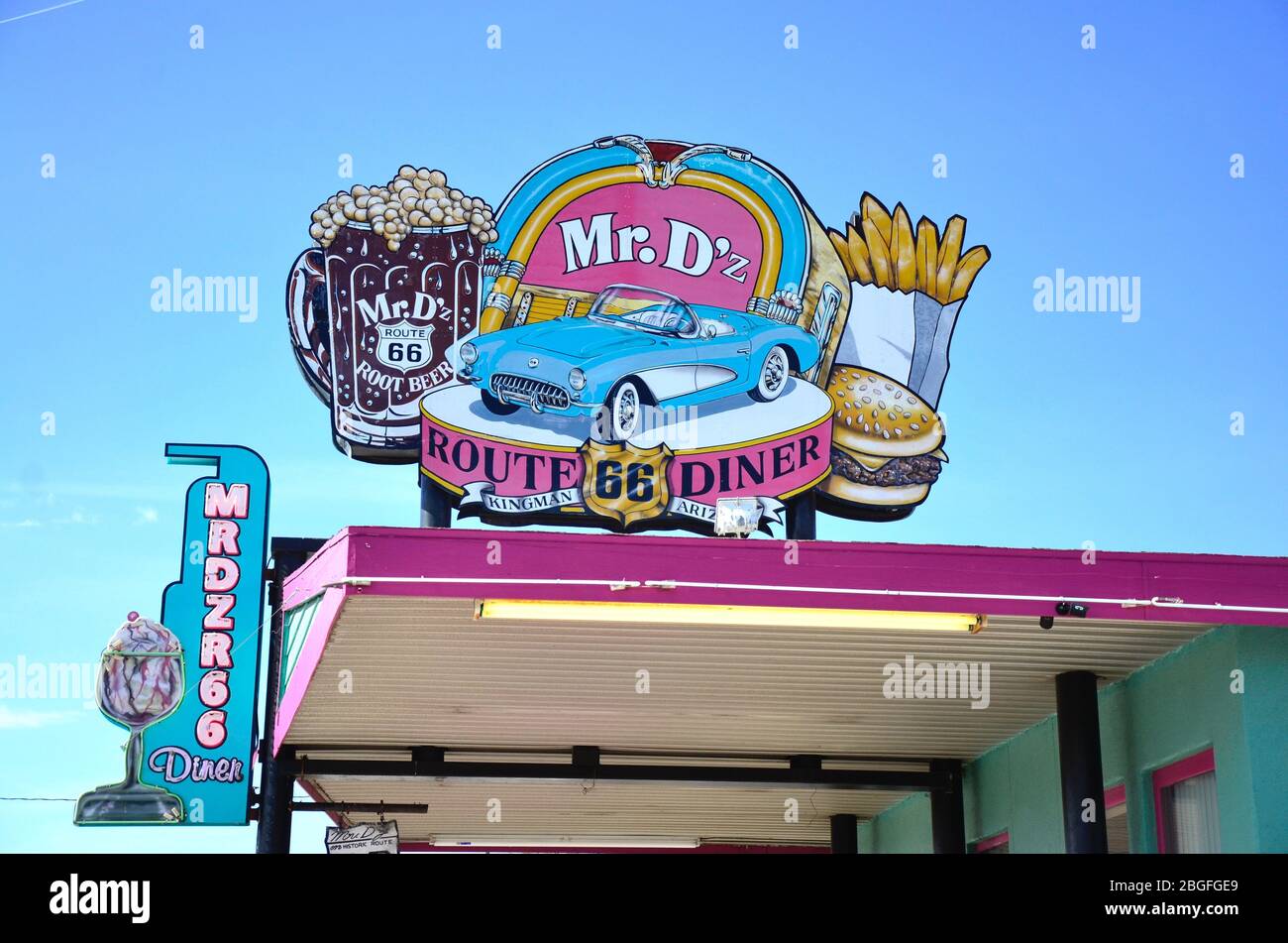 Route 66 diner hi-res stock photography and images - Alamy