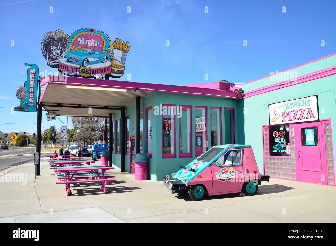 Route 66 Diner High Resolution Stock Photography and Images - Alamy