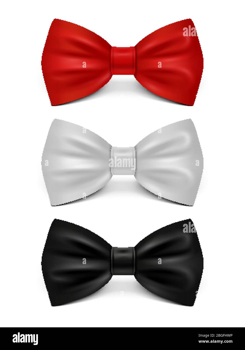 Elegant tie accessory Cut Out Stock Images & Pictures - Alamy