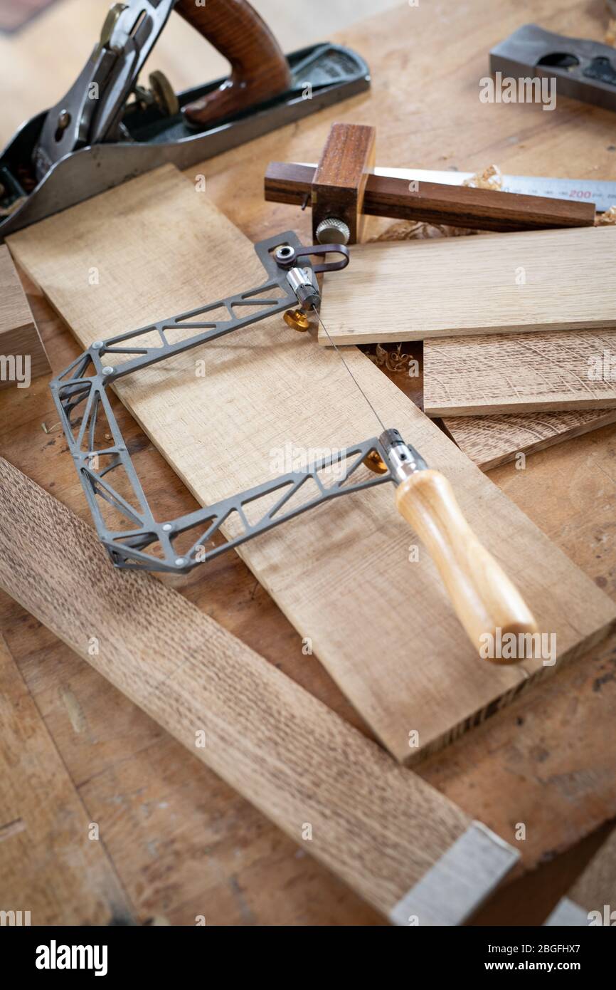 Craftsman working on workbench hi-res stock photography and images - Alamy