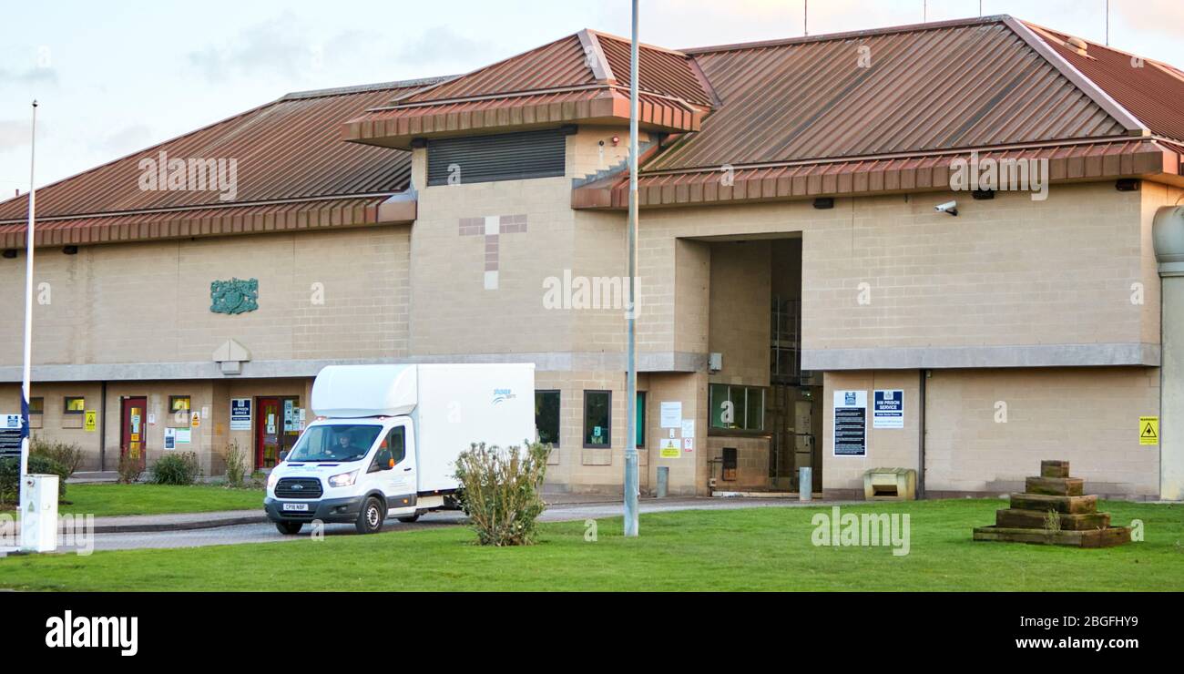 General view of the main entrance of HM Prison Bullingdon in ...