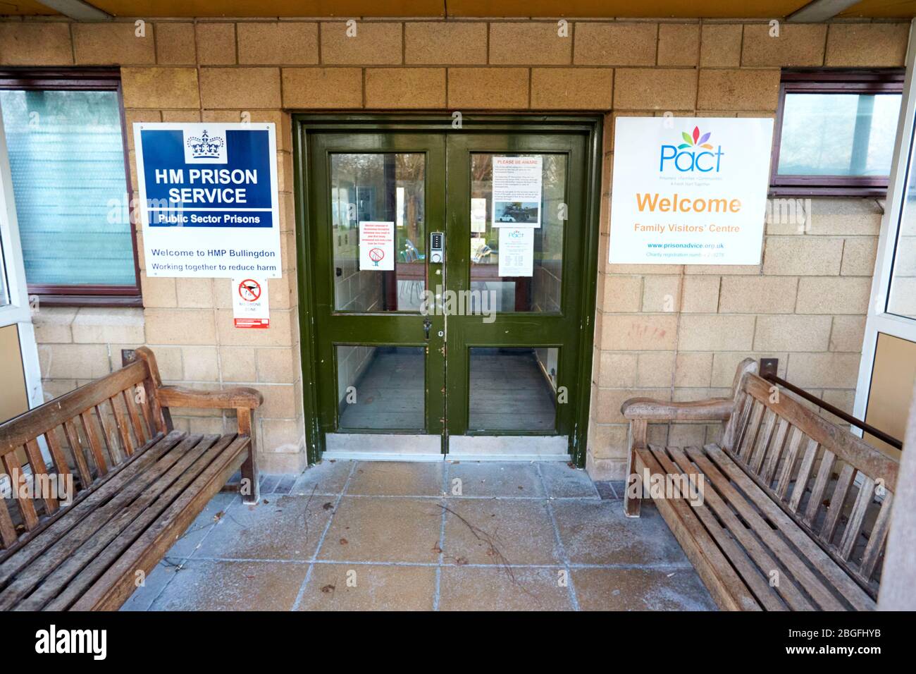 General view of the HM Prison Bullingdon family visitor centre, run by ...