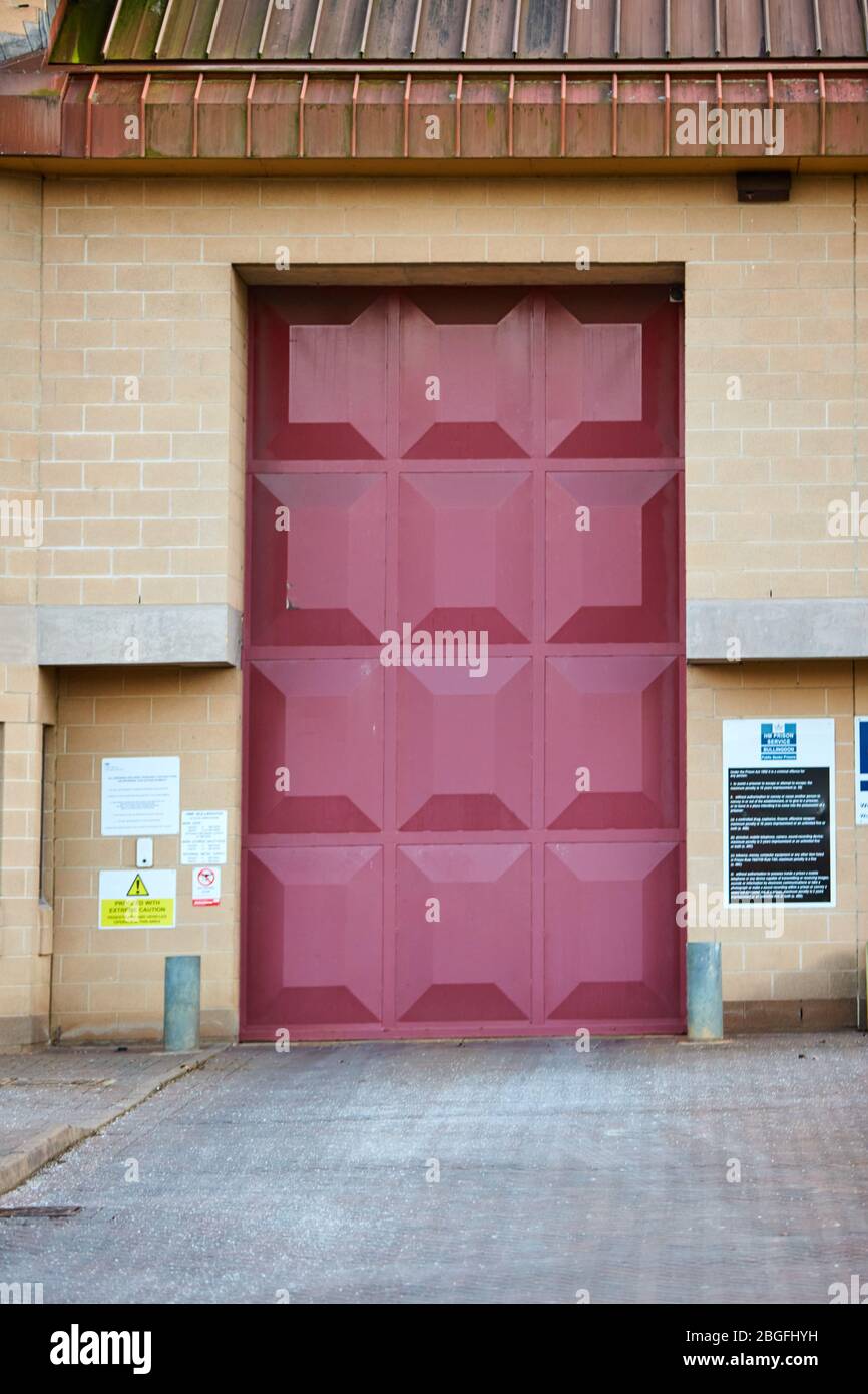General view of the main entrance of HM Prison Bullingdon in ...