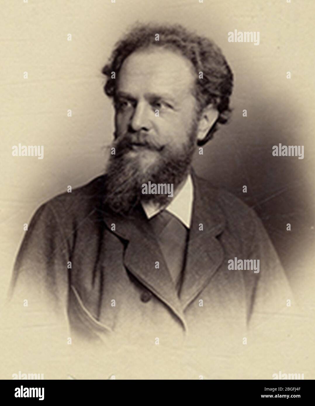 Hermann Baisch portrait Stock Photo - Alamy