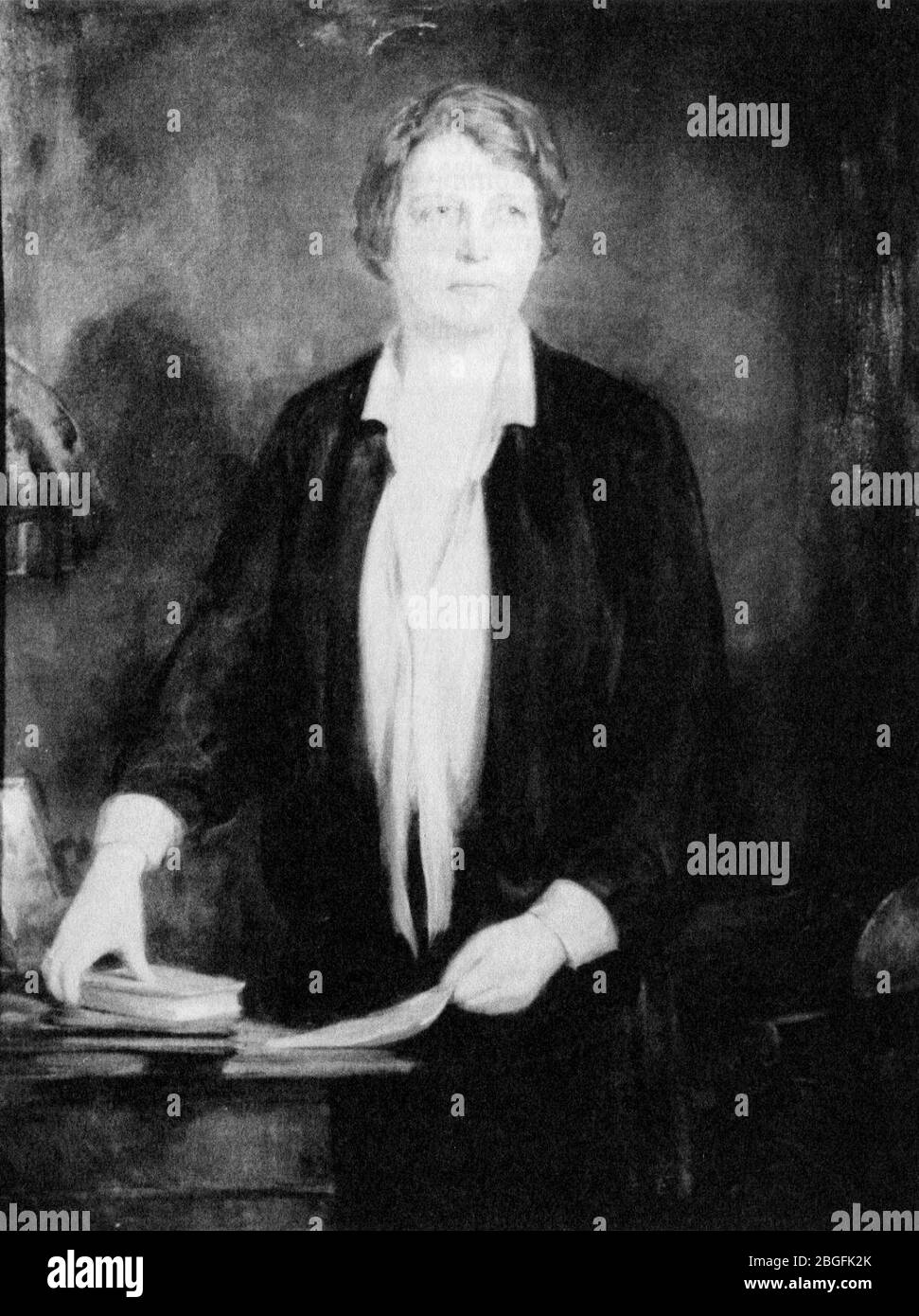 Hermann Eißfeldt - Porträt Mathilde Ludendorff (zw. 1926 und 1929 Stock ...