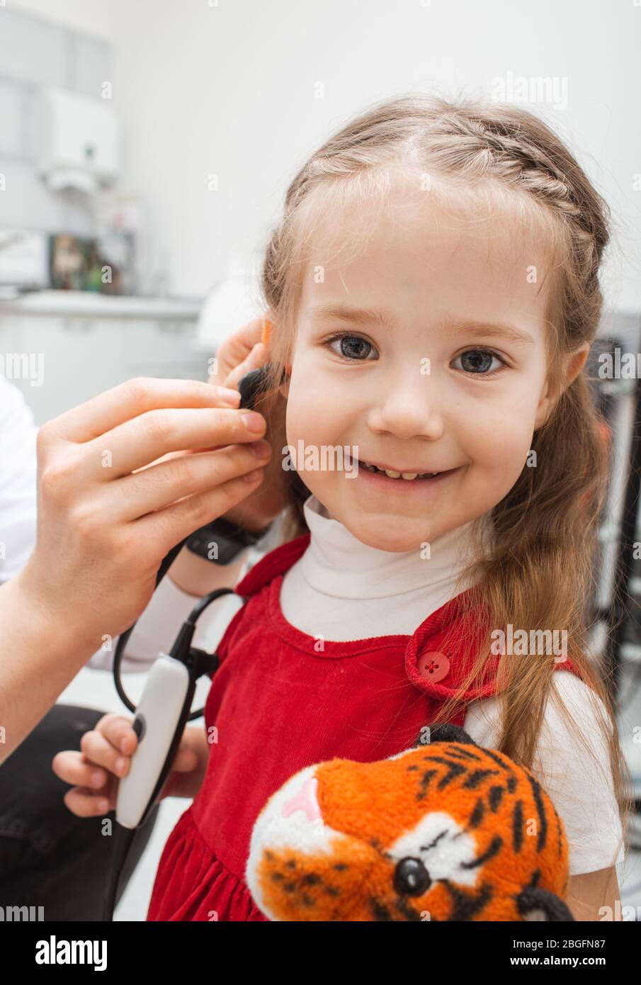Tympanometry examination hi-res stock photography and images - Alamy