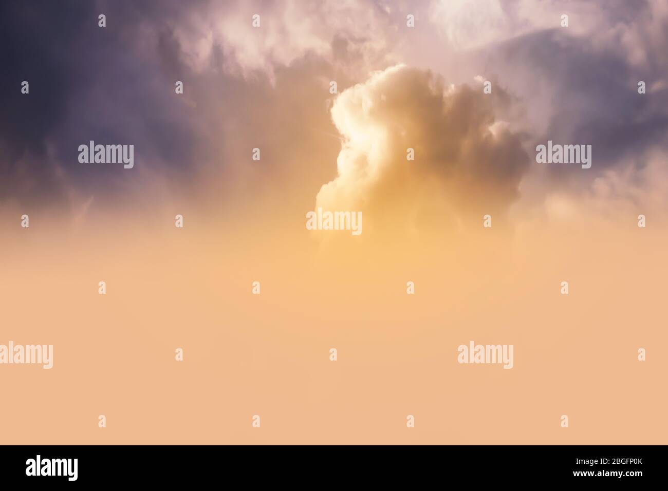 Dramatic sky background with text space in bottom Stock Photo - Alamy